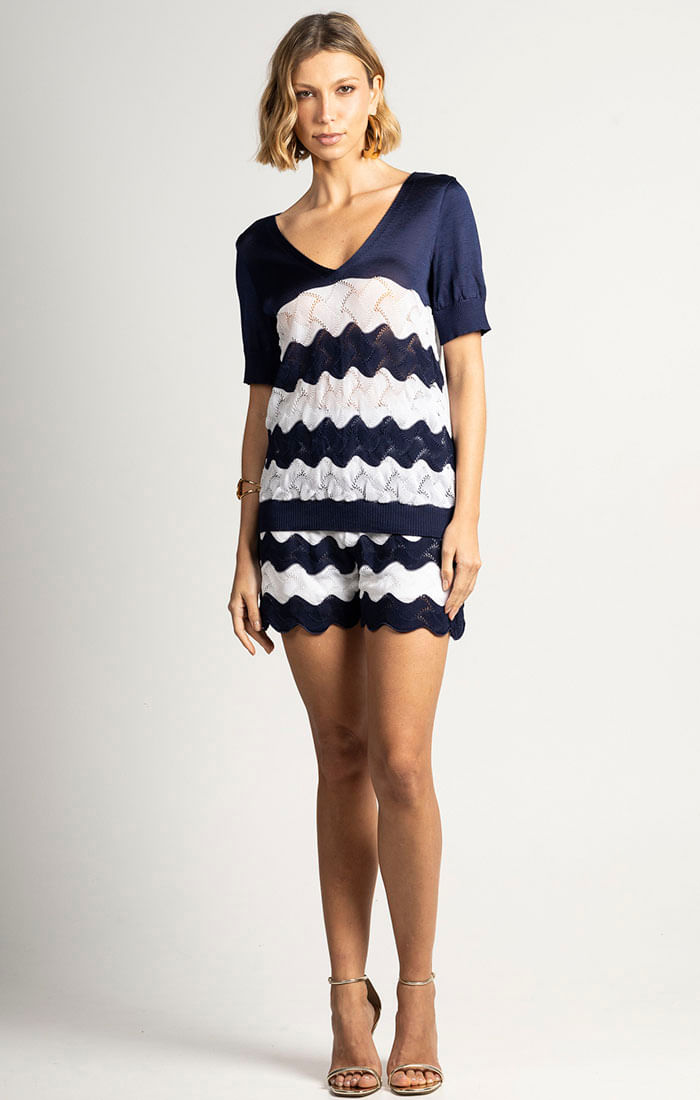 Look Tricot Arcos da Lapa - Doce de Coco